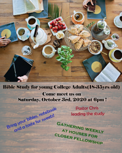 bible study meet&greet poster3 | Cornerstone Baptist Church